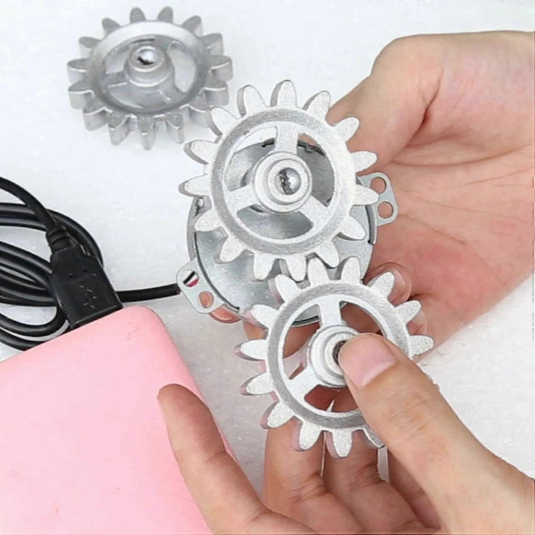 2X DIY Frame Gear Automatic Rotating Barbecue Tool Accessories Electric ...