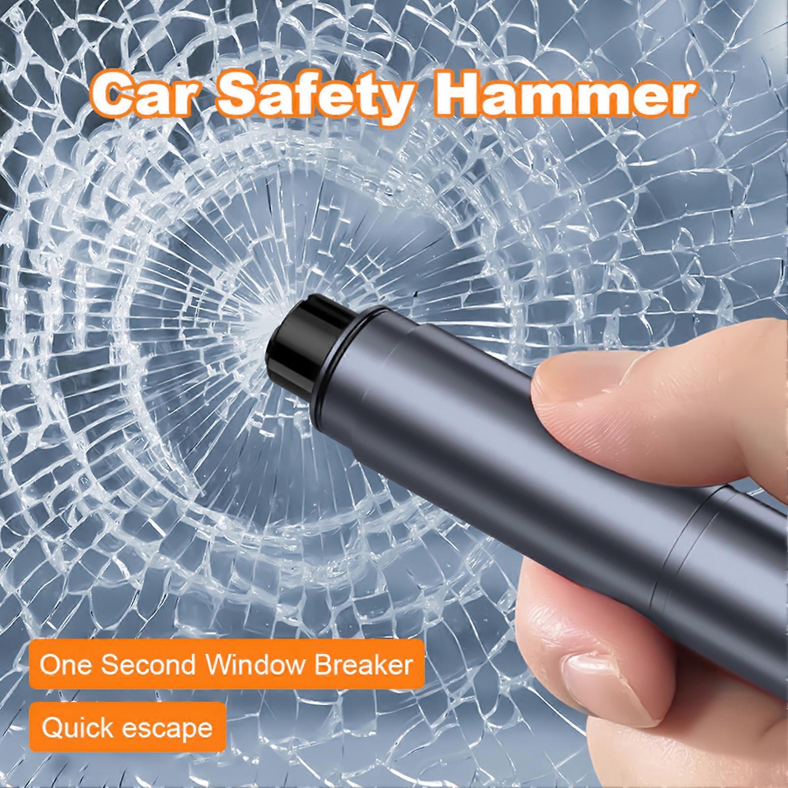 2024 New Safe Hammer Glass Breaker, Car Window Breaker Emergency Hammer ...