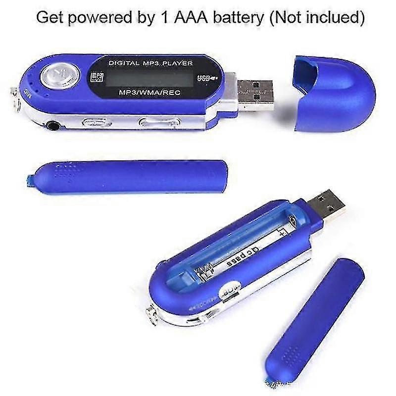 Mini Portable Usb Digital Mp3 Player, Support Tf Sd Card & Fm Radio ...