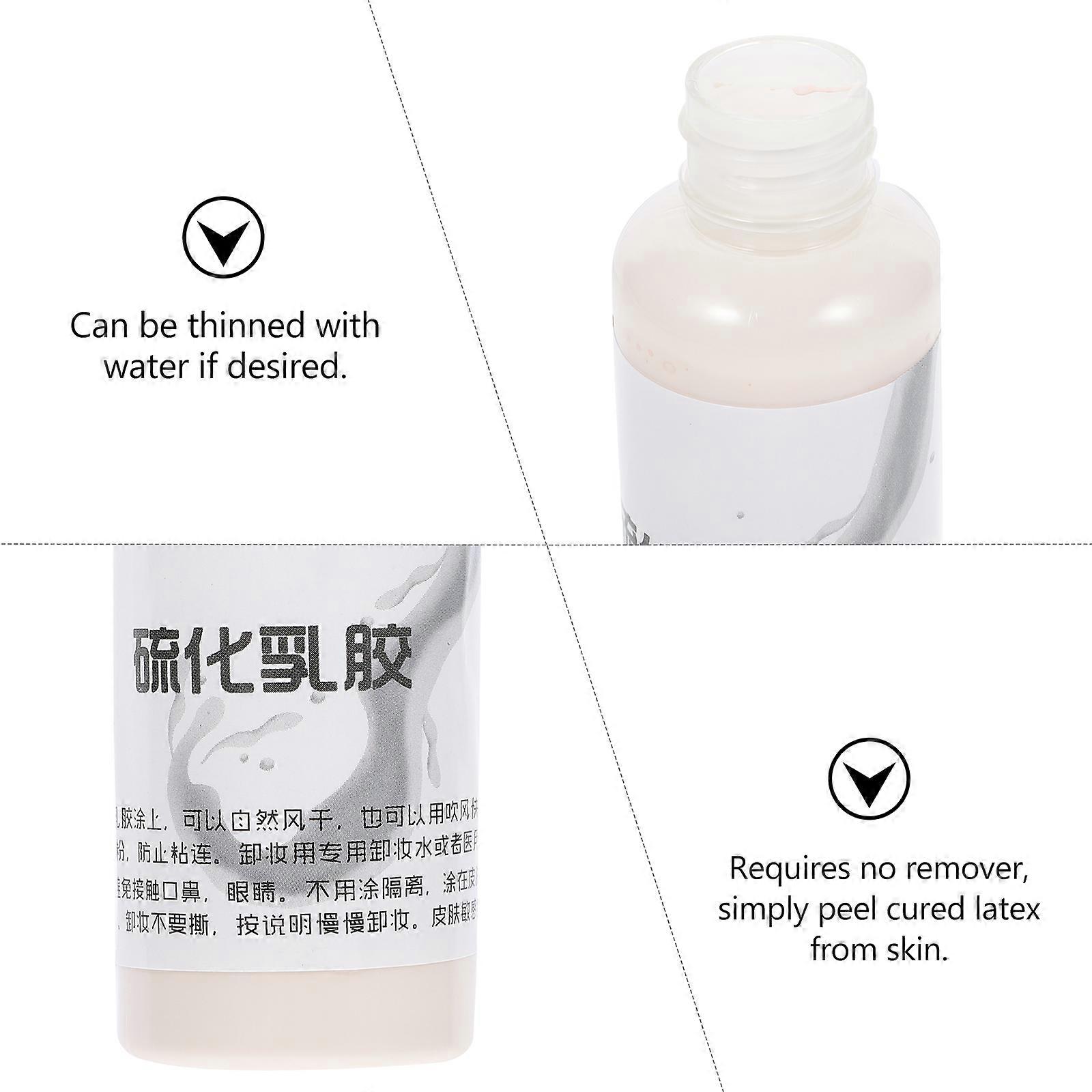 Set De Maquillaje Makeup Liquid Latex Wrinkle Latex Makeup Vulcanized ...