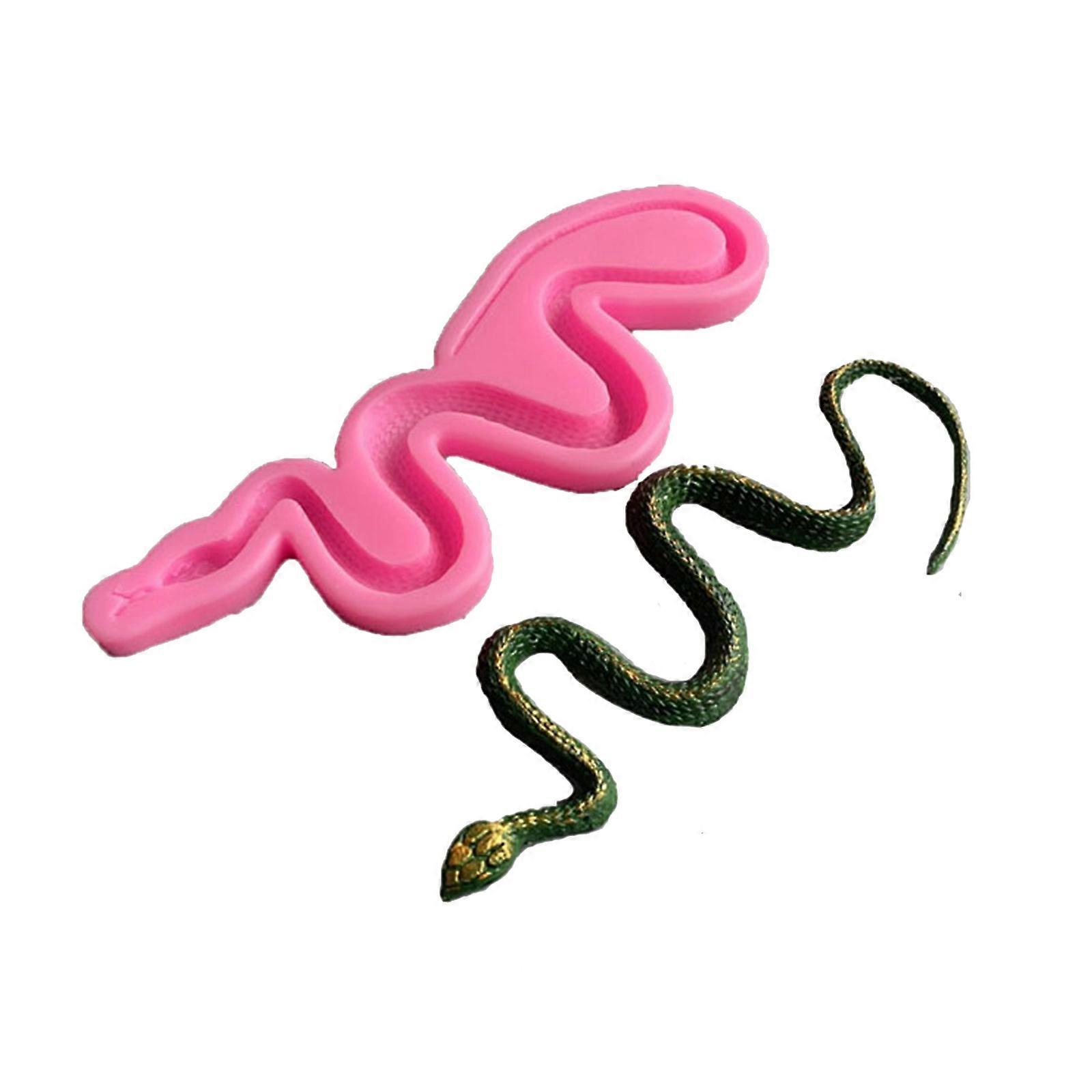 Silicone Chocolate Mold Snake Shape Chocolate Candy Moulds Baking ...