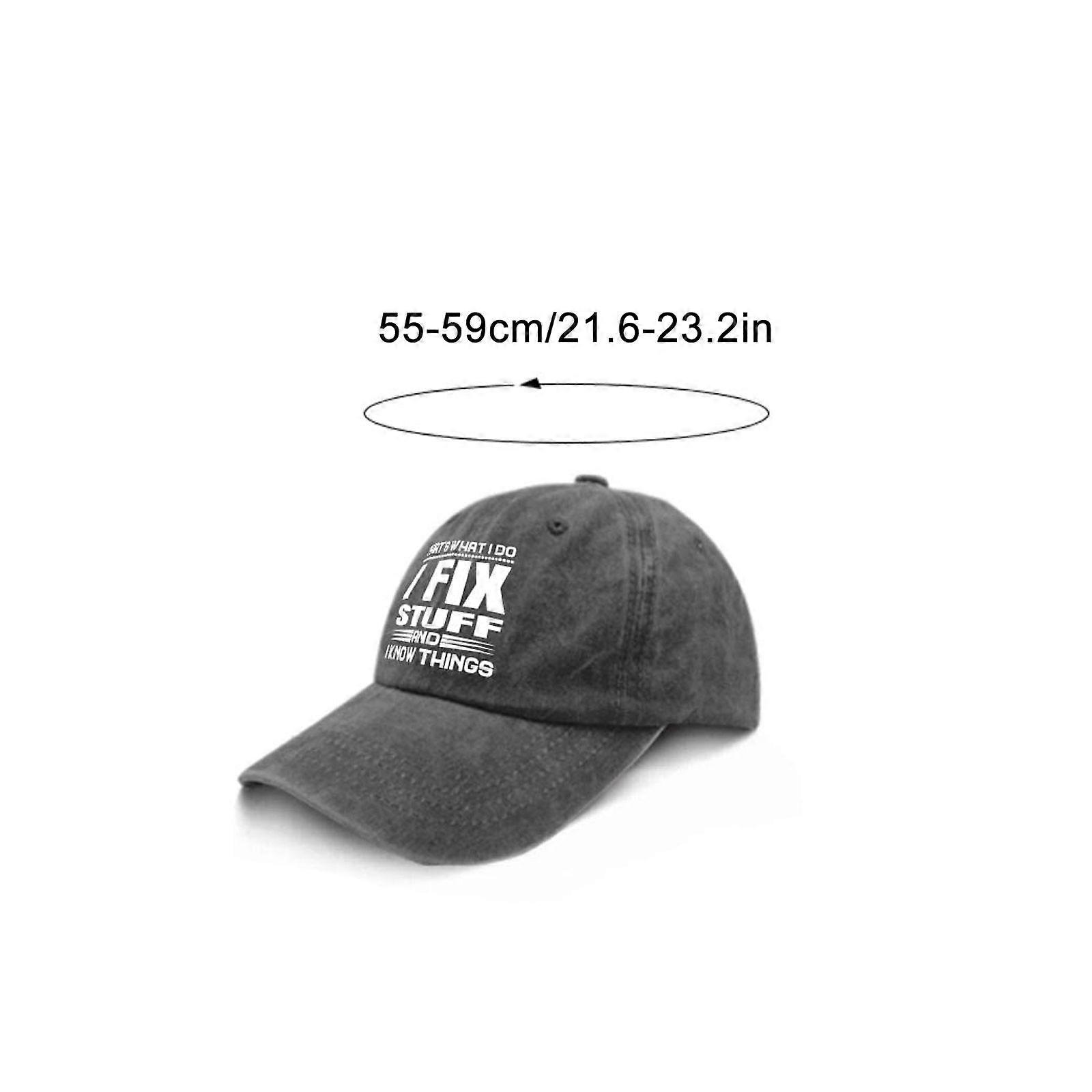 New Arrive I Fix Stuff and I Know Things Hat for Men I Fix Stuff Hat ...