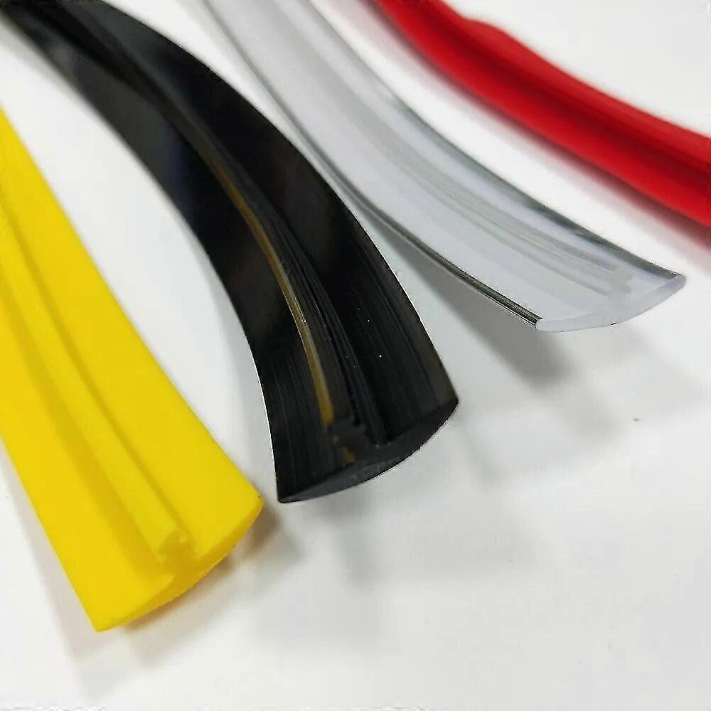 16.4ft 5m Length 16mm /19mm Width Plastic T-molding T Moulding For ...