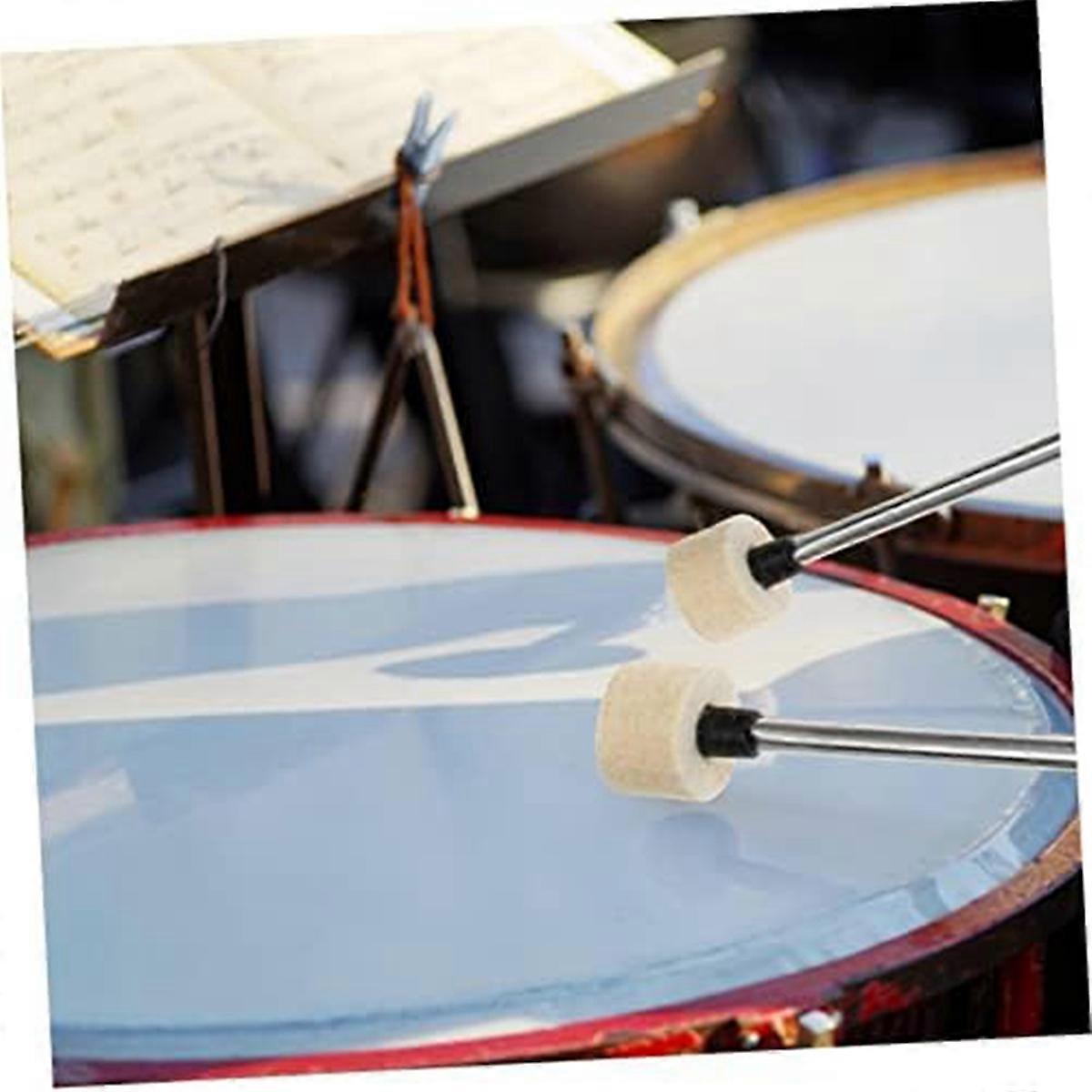 Bass Drum Mallet, Bass Drum Mallet Drumstick with Wool Felt ,Band Drum ...