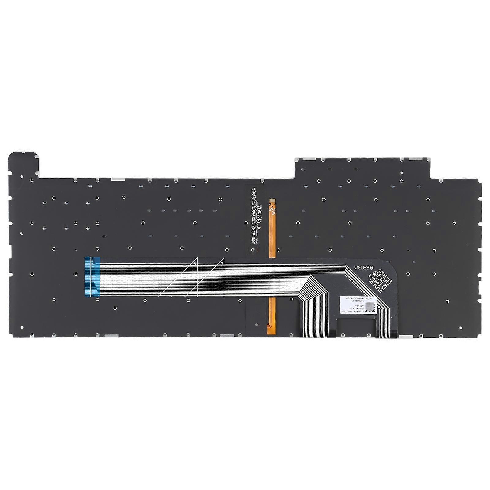 For Asus TUF Gaming F15 FX506 FA506 US Version Keyboard with Backlight ...