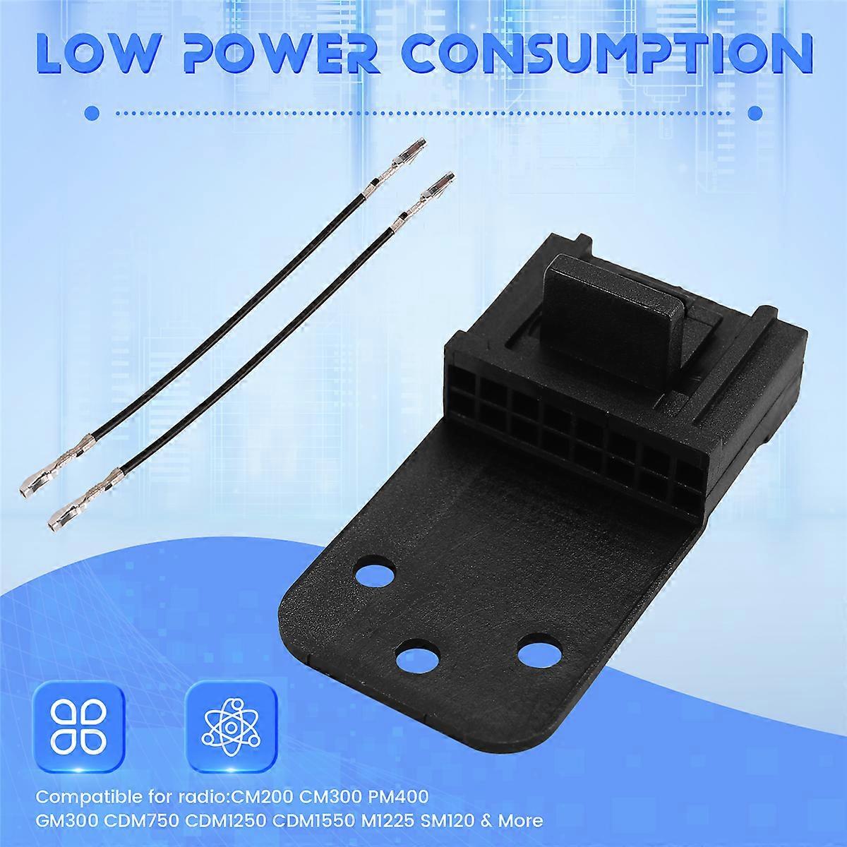 9X Accessory Connector Kit CM300 16 Pin Radios HLN9457 and HLN9242 ...