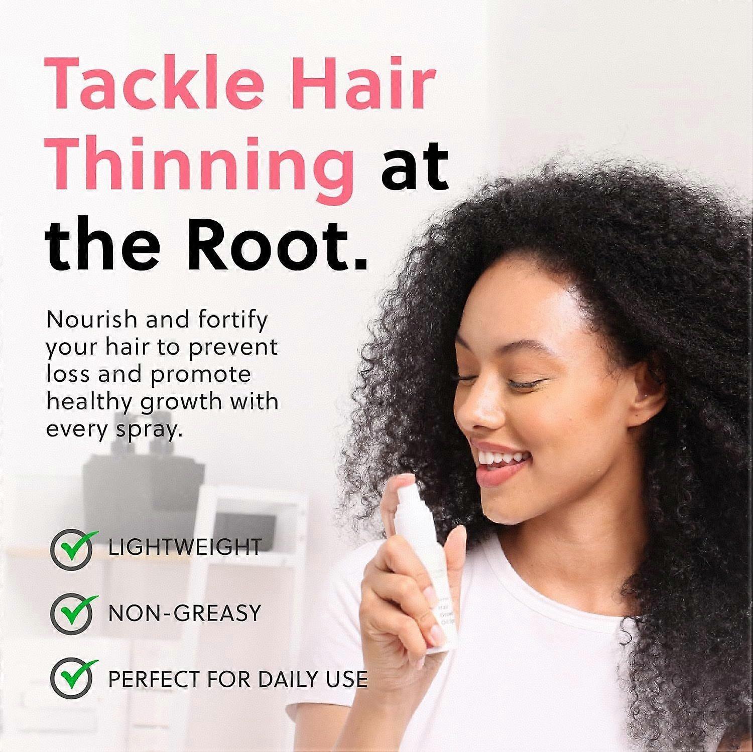 Hair Regrowth Spray - Advanced Hair Loss Solution - Promotes Hair ...