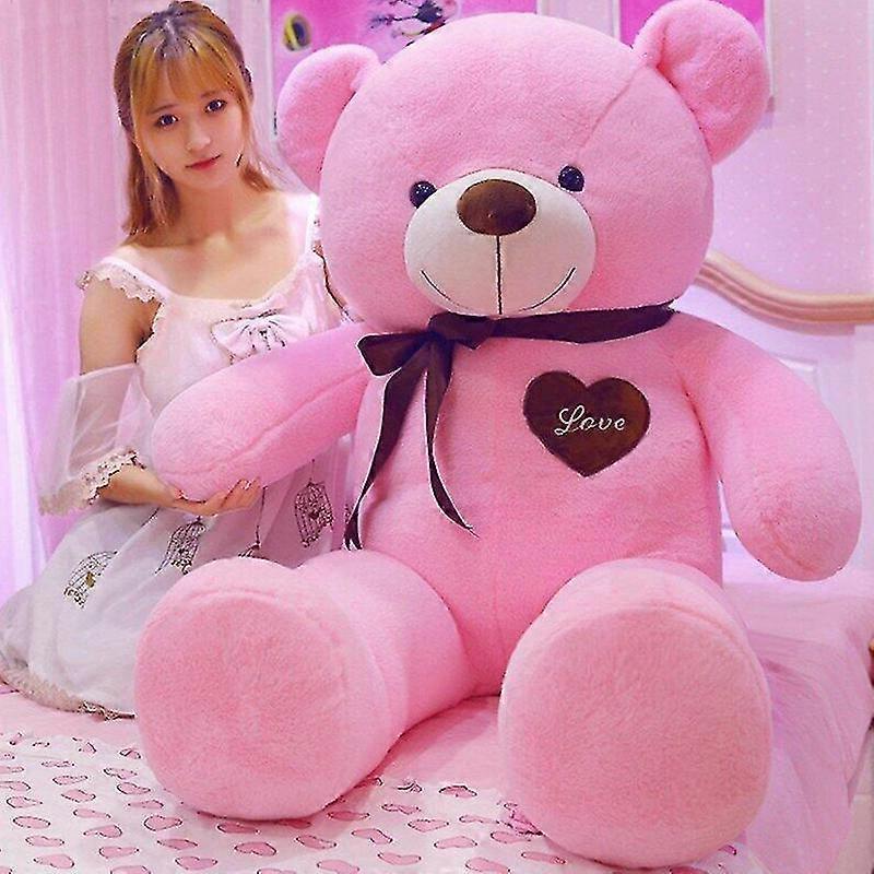 60/80/100/120/140cm Giant Teddy Bear Plush Toys Soft Teddy Bear Stuffed ...