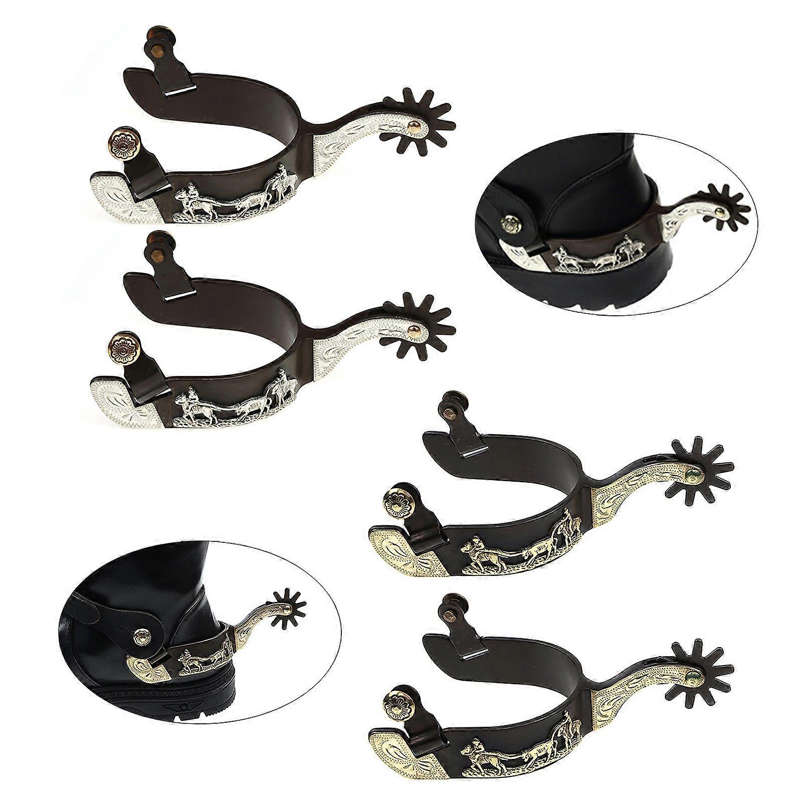 Mild Steel Horse Spur Western Cowboy Horse Spur Horse Boot Spur ...