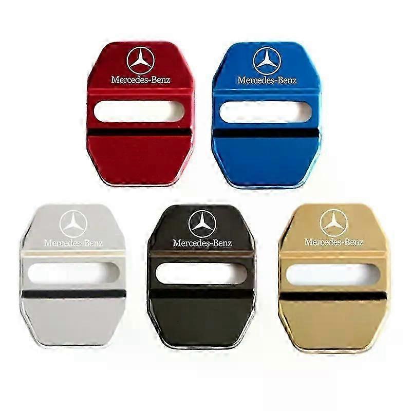 Car Styling Car Door Lock Covers Stikcer Case Suitable For Mercedes ...