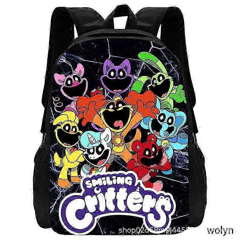 Poppy Playtime Chapter 3 Smiling Critters Backpack Full Print Kids ...