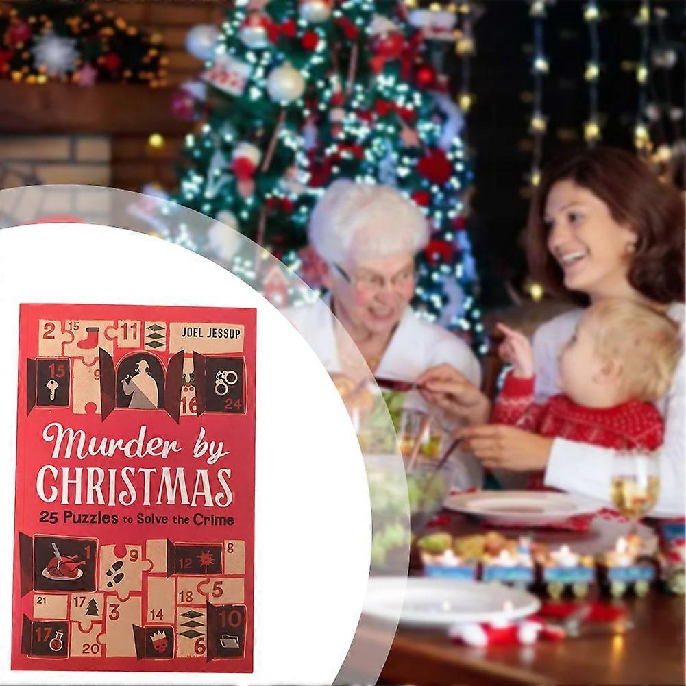 Murder by Christmas - 25 Puzzles to Solve The Crime Handbook, Mystery ...