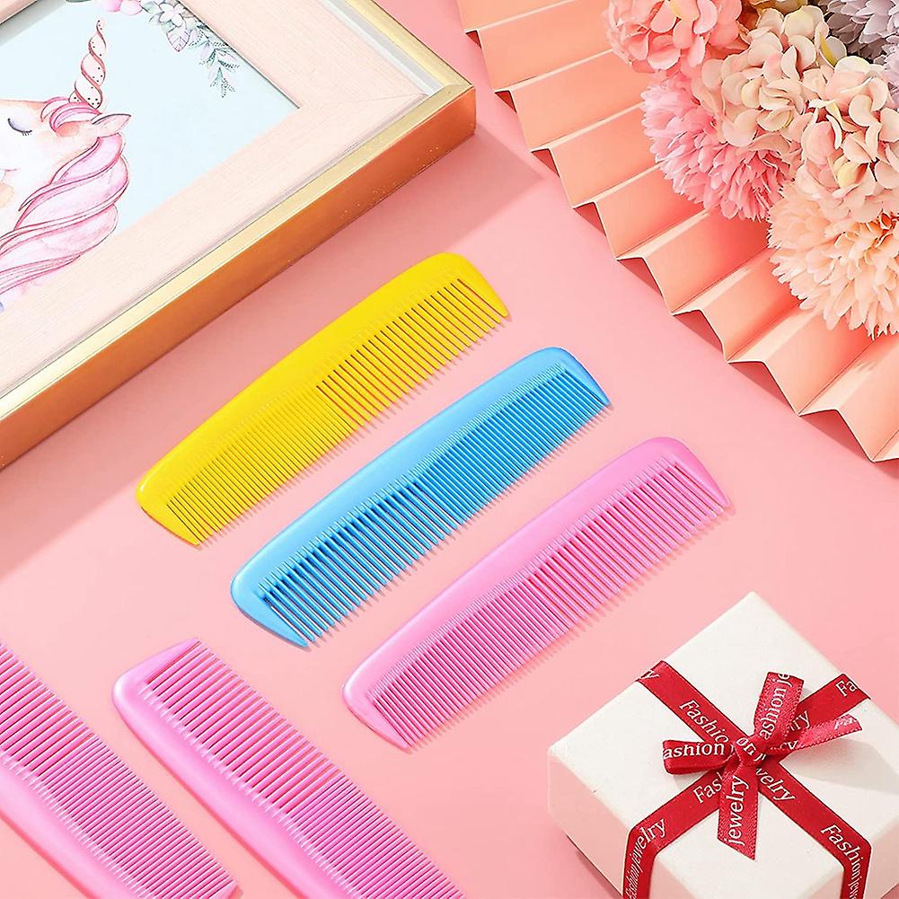 12 Pieces Colorful Hair Combs Set For Kids Women Men Colorful Plastic ...