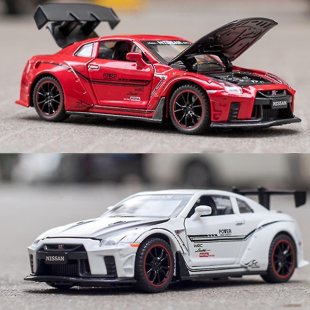 Nissan Gtr Car Model With Light & Openable Door Simulation Vehicle ...