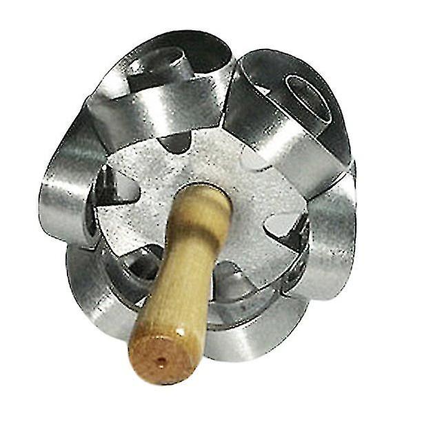 Rotating Donut Cutter Maker Mold Dough Metal Rolling Pin Baking Kitchen ...