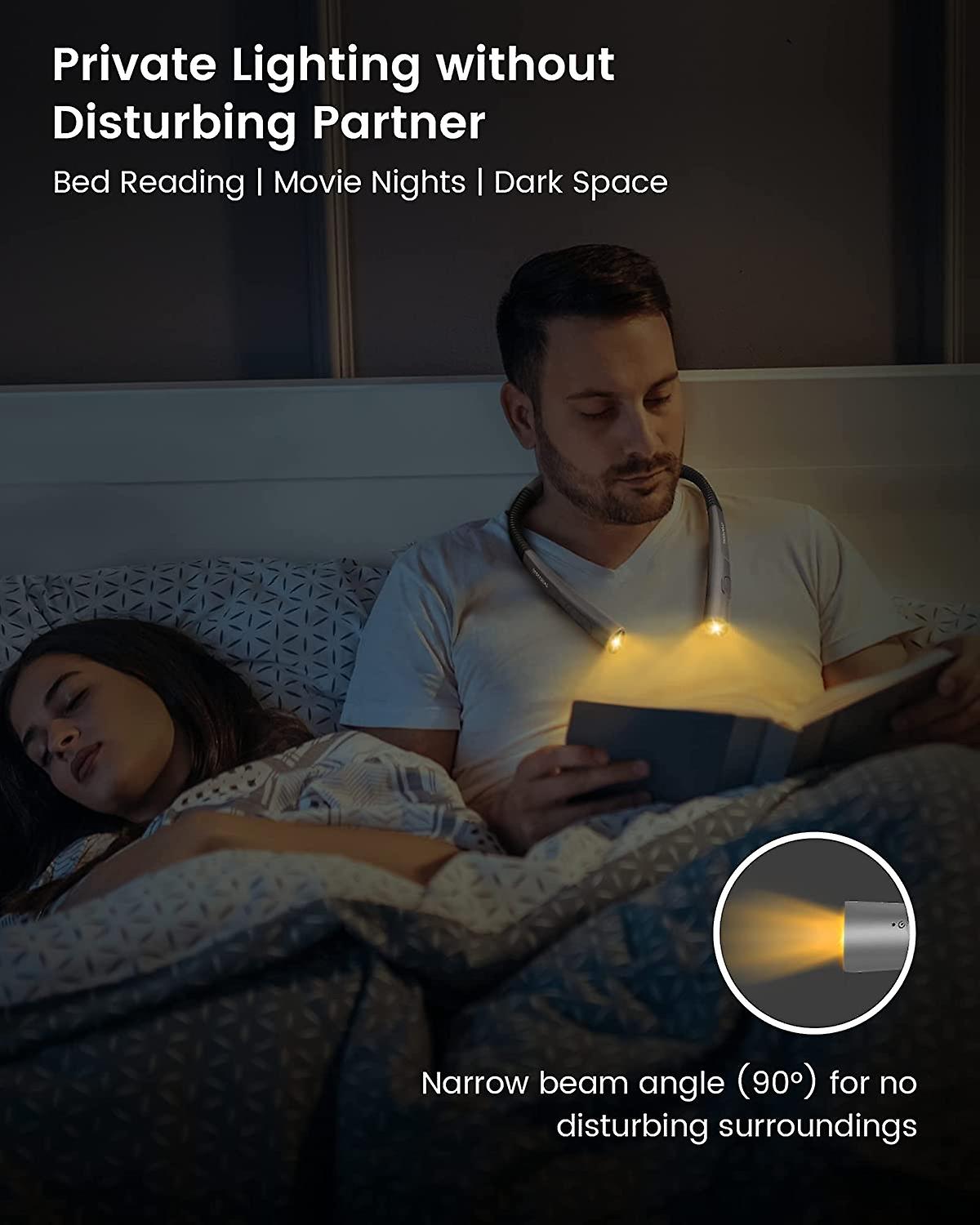 Upgraded LED neck reading lamp, book lamp for reading in bed, 30 ...