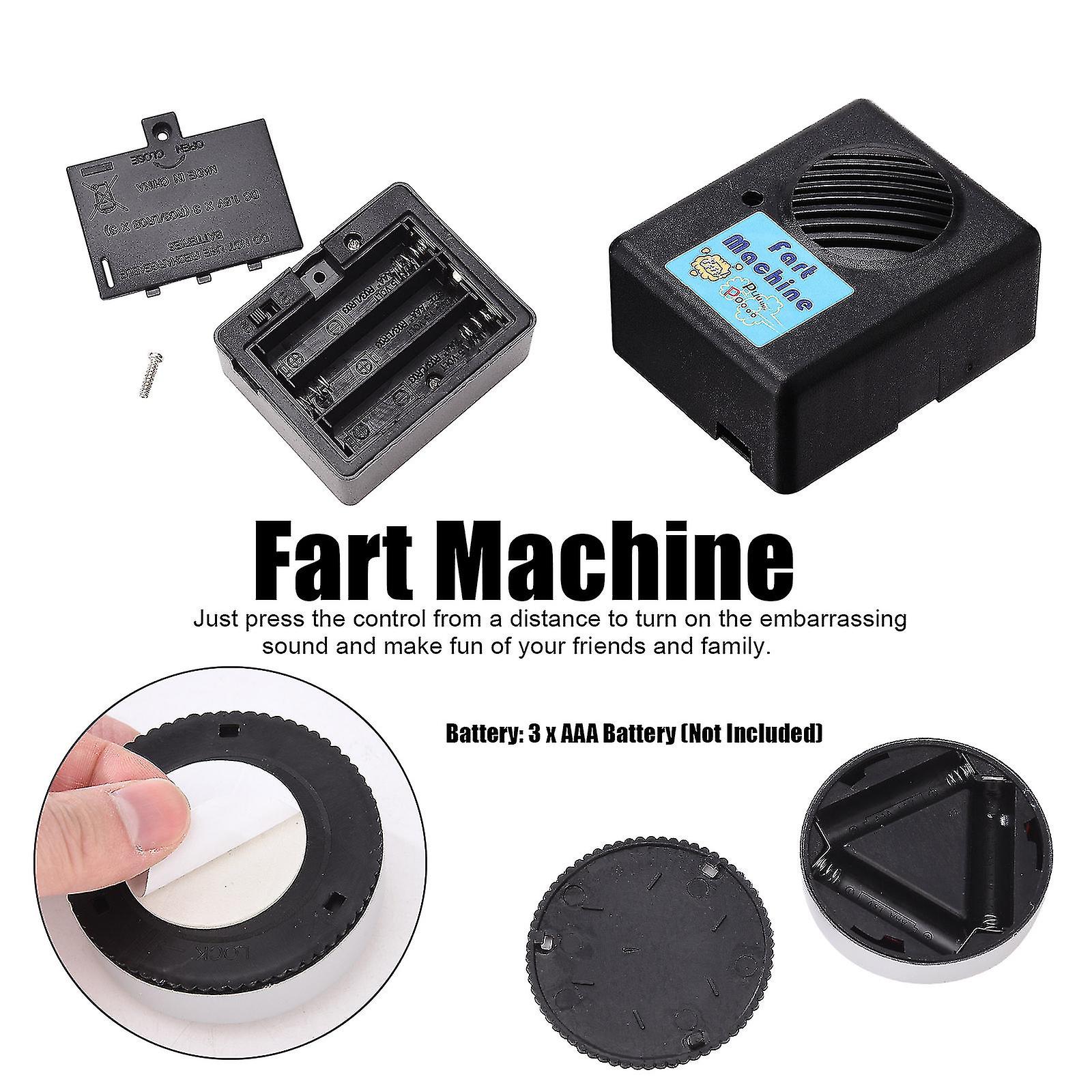 Funny Gag Fart Machine Remote Controller For Party Noise Maker Round ...
