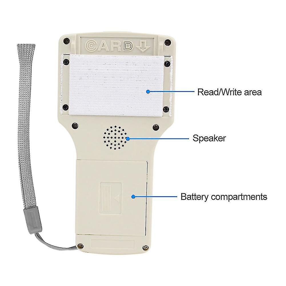 10 Frequency Nfc Smart Card Reader Writer Rfid Copier Duplicator 125khz ...