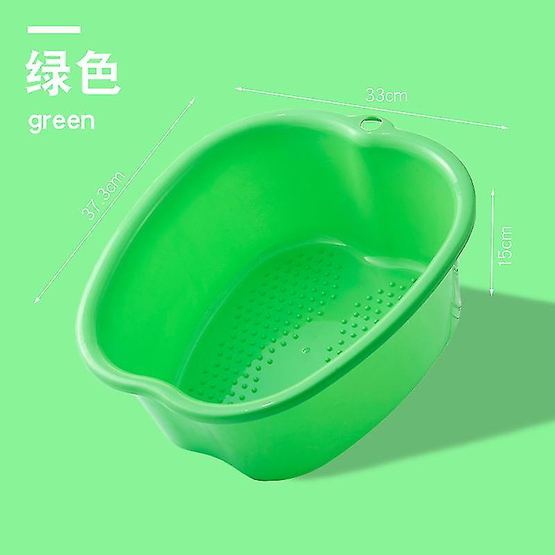 Thickened Foot Bath Bucket Plastic Soaking Foot Basin Sole Massage Foot ...