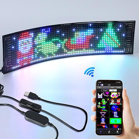 Scrolling Huge Bright Advertising LED Sign Super Bright Multi-color ...