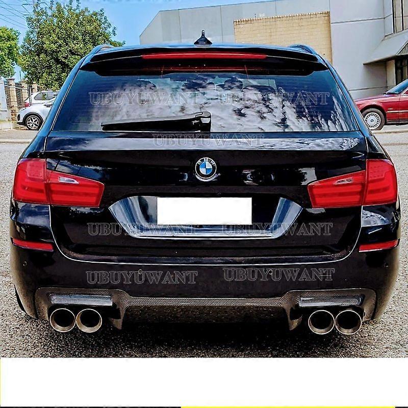 SPOILER CAP For BMW 5 F11 535i Msport 2010-2017 ABS Plastic Car Wing ...
