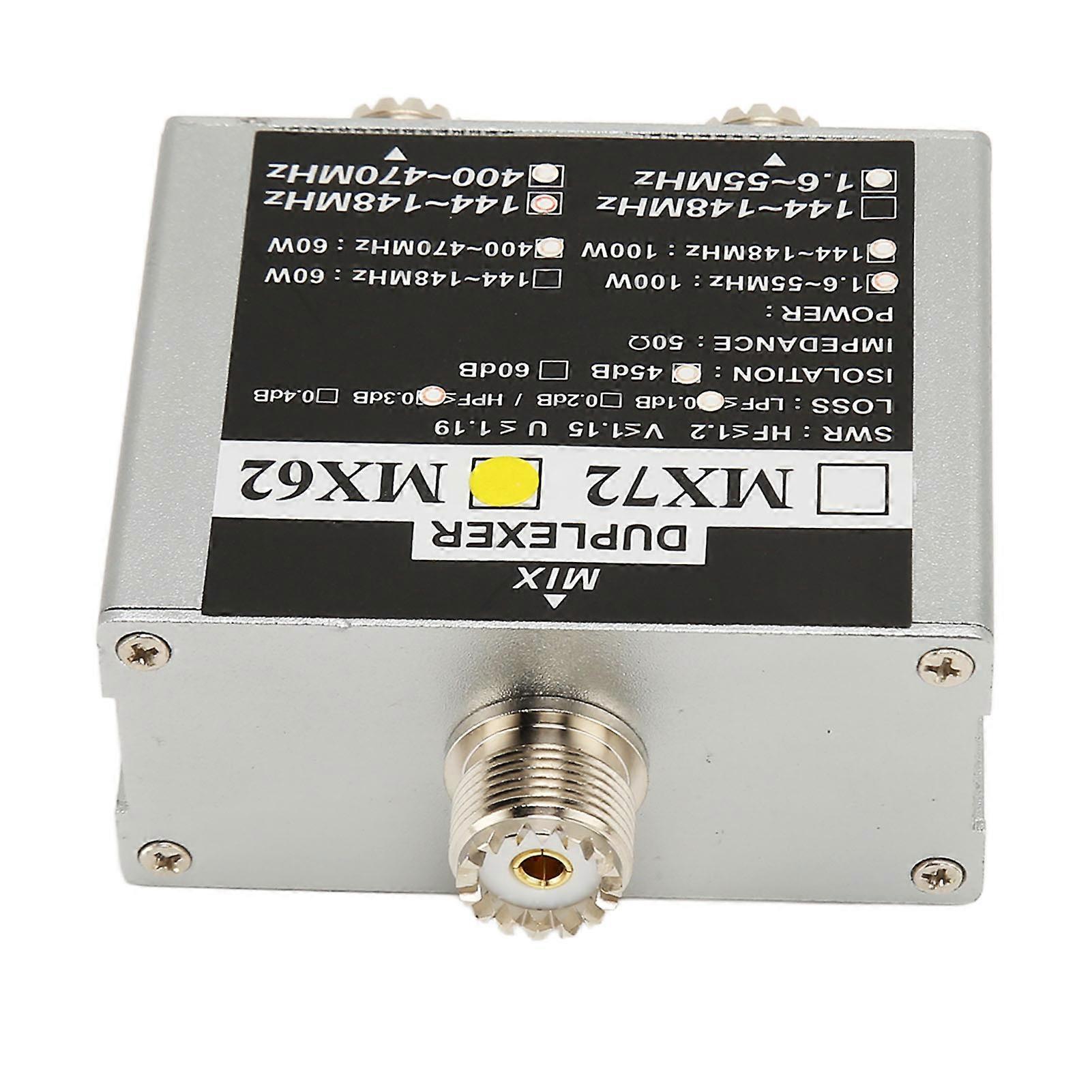 Antenna Combiner VHF UHF HF Short Wave 3 Band Transit Station Combiner ...