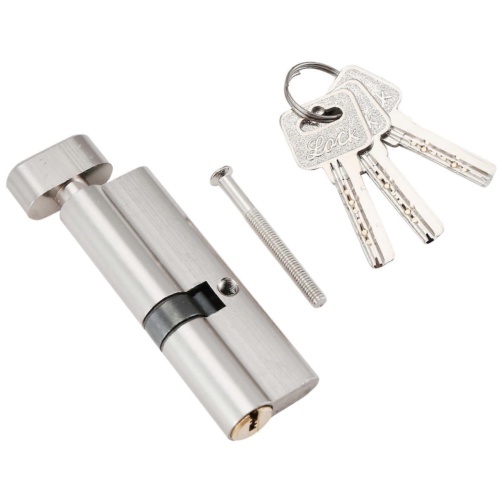 Door Hardware 80mm Security Copper Door Lock Cylinder Interior Bedroom ...