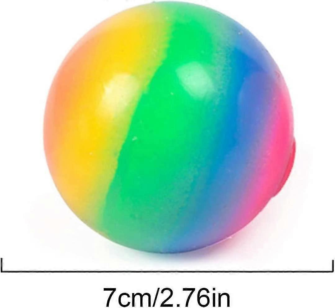 Stretchy Stress Ball Sensory Fidget Toys Giant Color Changing Squeeze ...