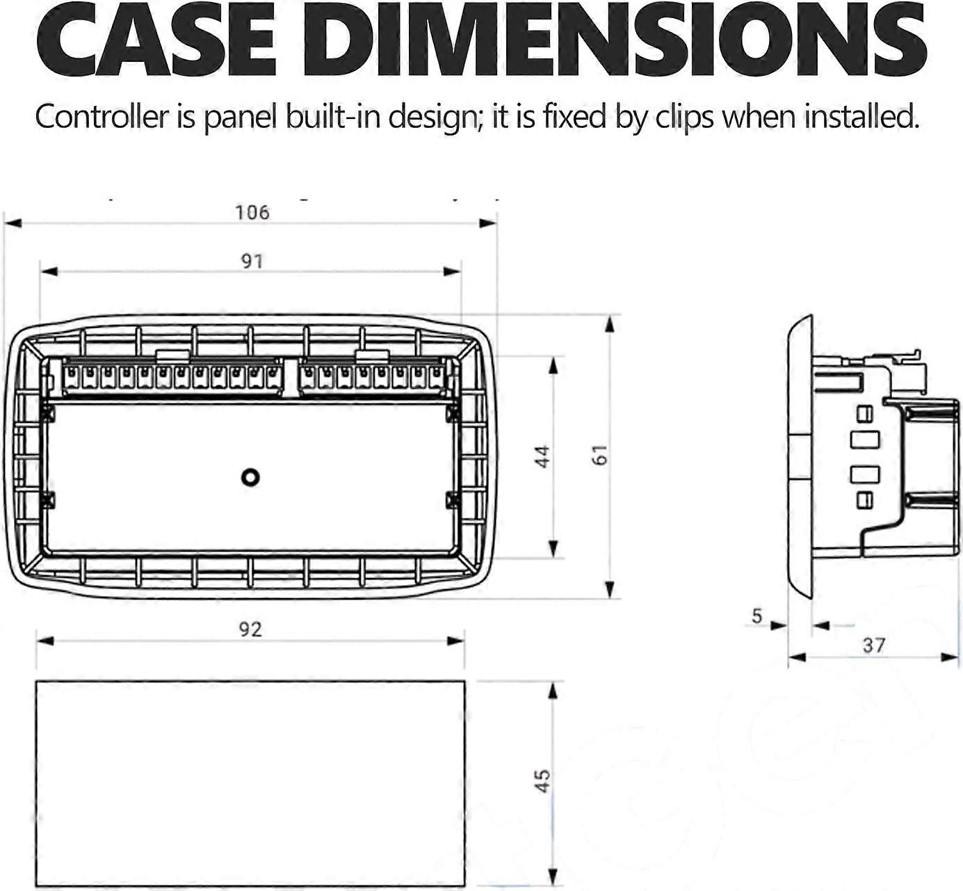 MGC100 Generator Set Controller Automatic Start Stop Control Module ...
