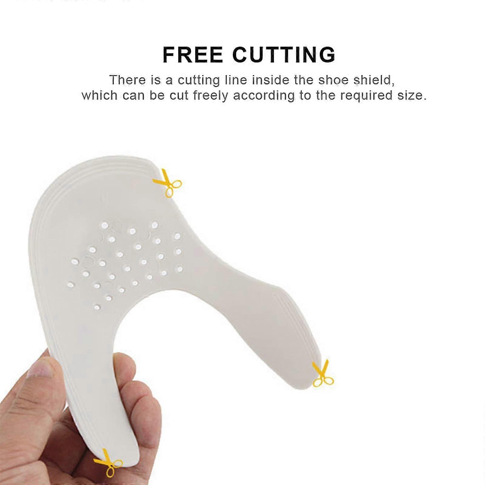 3 Colors Anti-wrinkle Shoes Creases Protector Guards For Toe Box ...