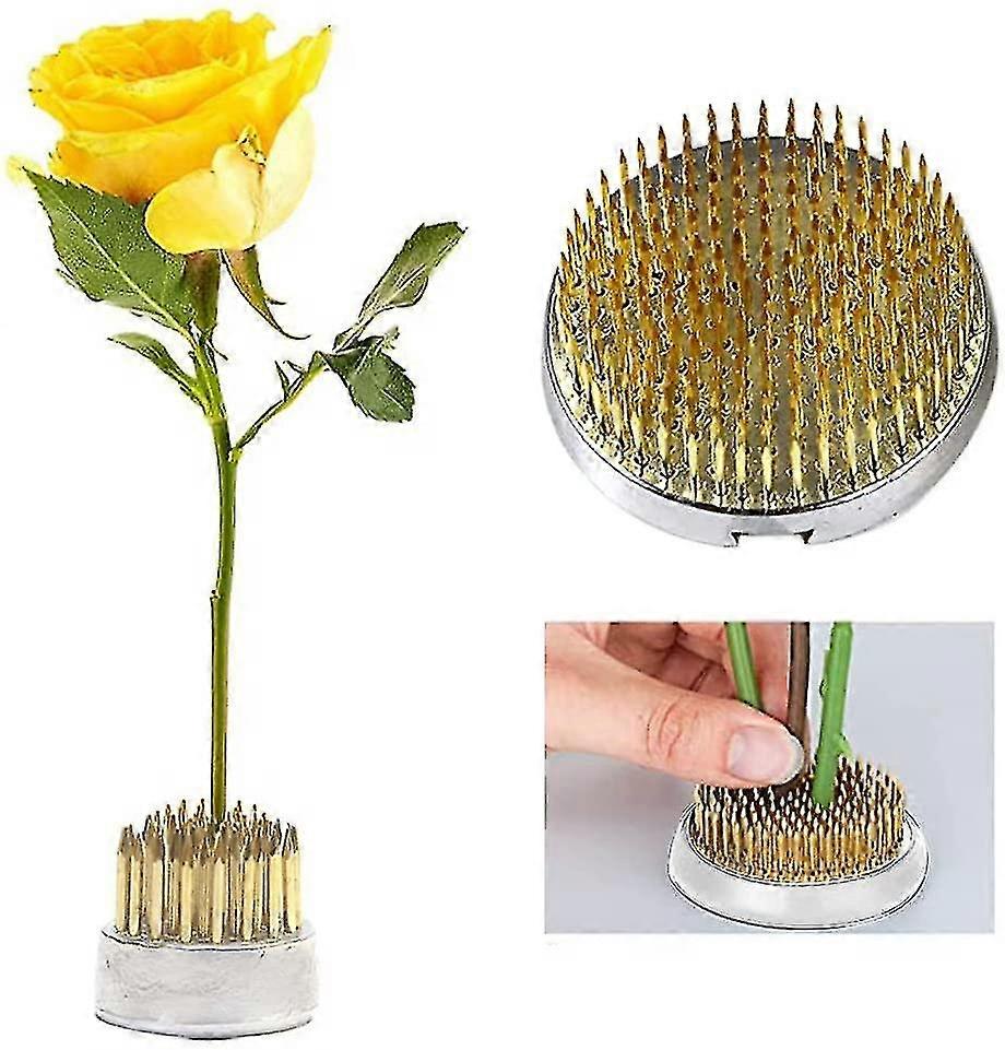 6pcs Home Beginners Pin Holder Needle Ikebana Kenzan Flower Arrangement ...