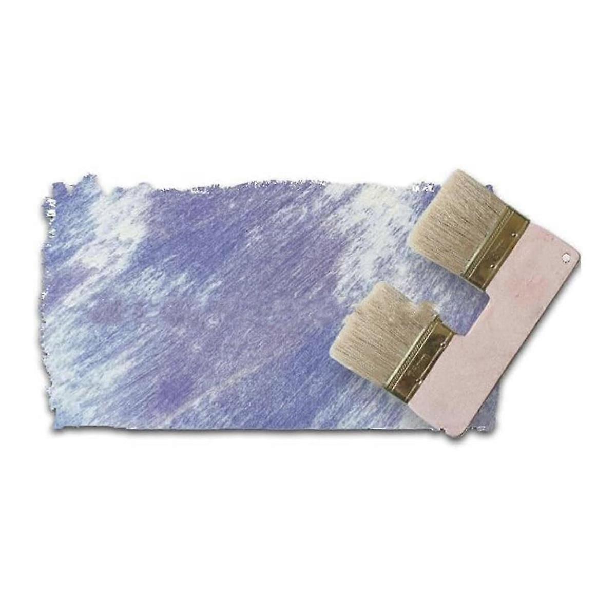 Double Paint Brush,3In DoubleHead Painting Brush,Bristle Art Flat ...