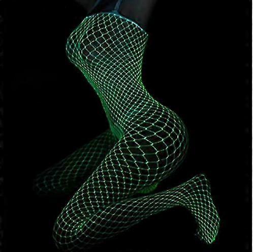 Glow In The Dark Fishnet Stockings,women Sexy Fishnet Tights Thigh High ...