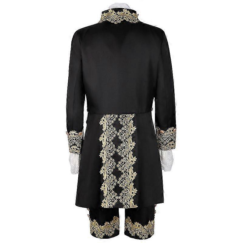 Mens 18th Century Kostym Court Suit Viktoriansk barock Rococo Kostym ...
