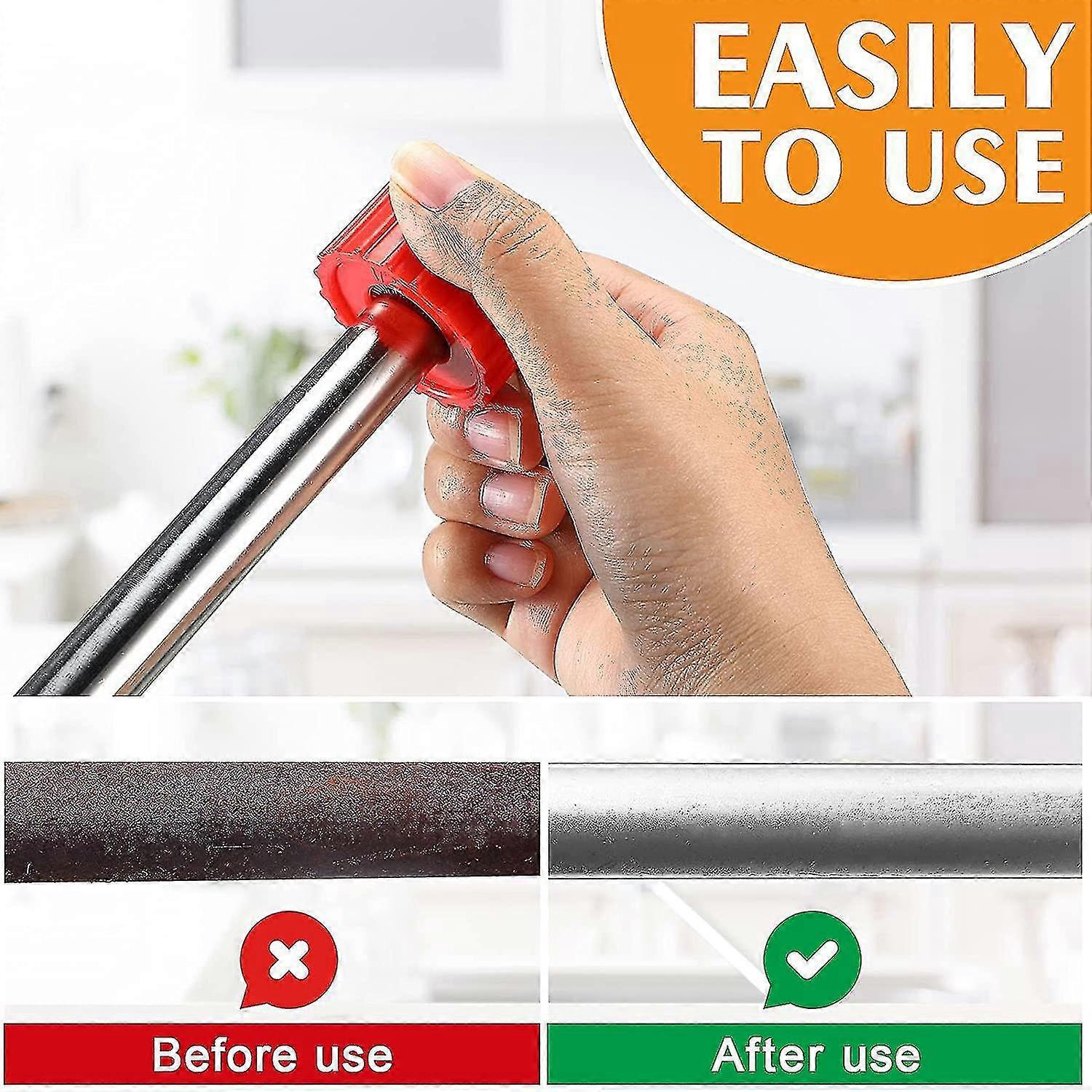 6 Pieces Copper Pipe Cleaners, Handy Sized Plumber, Tube Cleaning Brush ...