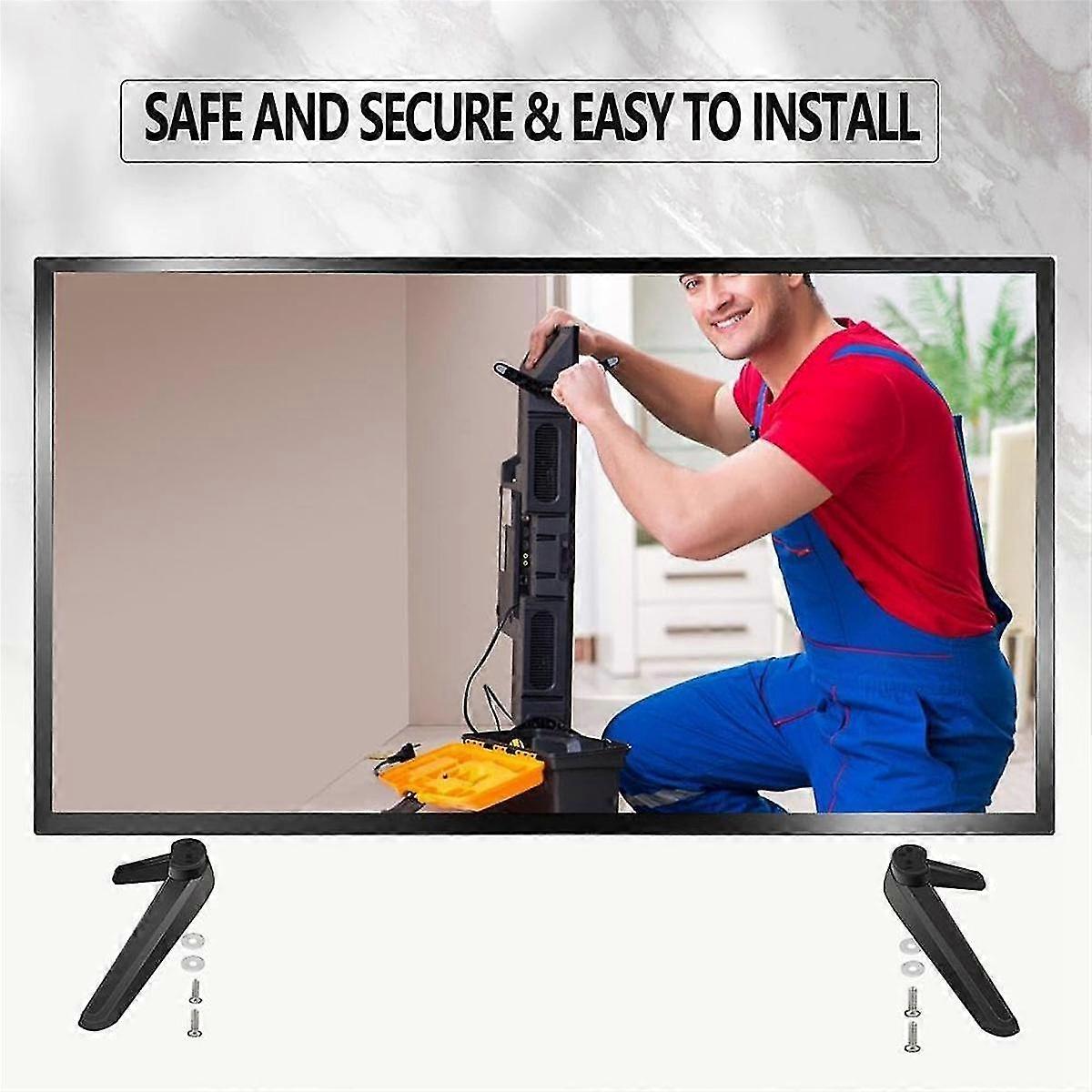 Universal TV Stand, Table Top TV Stand Base Replacement, TV Base ...