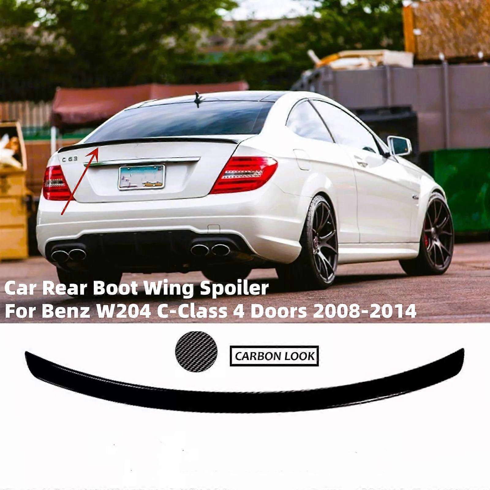 Rear Roof Spoiler Tail Wing For Mercedes Benz W204 C-Class 4 Doors C180 ...