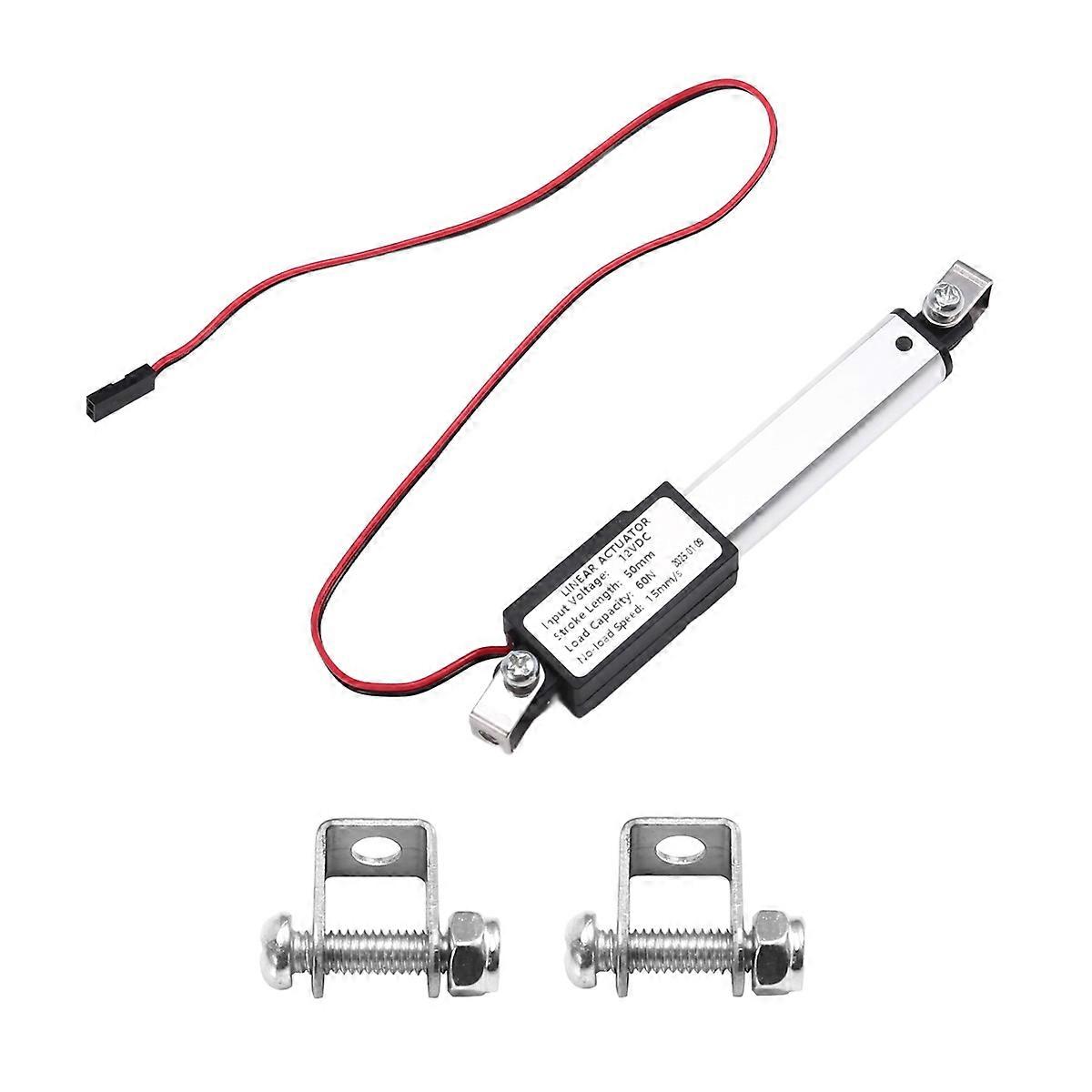 Micro-Type Linear Actuator,2In Stroke,60N/13.5lb,Speed 15mm/S Mini ...