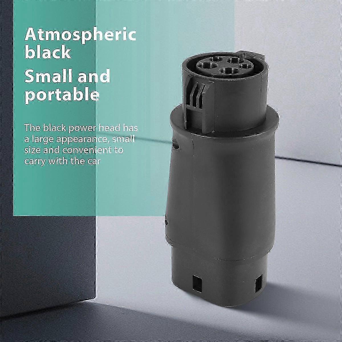 EVSE EV Adaptor 32A J1772 Type 1 to Type 2 Plug EV Adapter, Electric ...