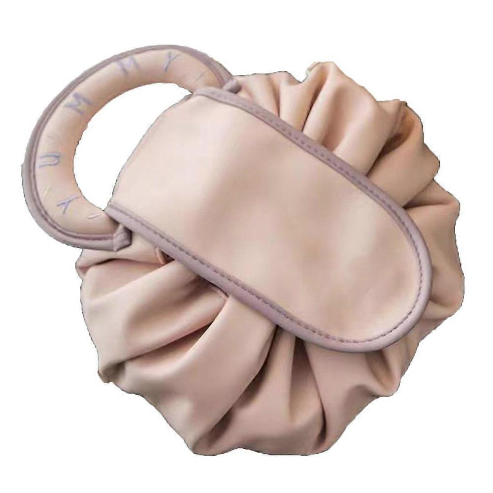 Lazy Drawstring Makeup Fashion Handbag Cosmetic Bag Toiletry Organizer ...