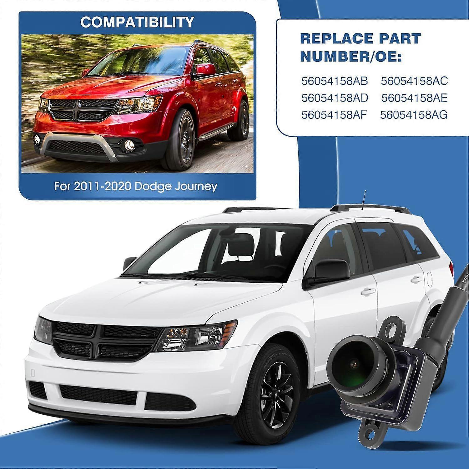 2025 Newest Rear View Assist Camera for 2011-2020 Dodge Journey Safe ...