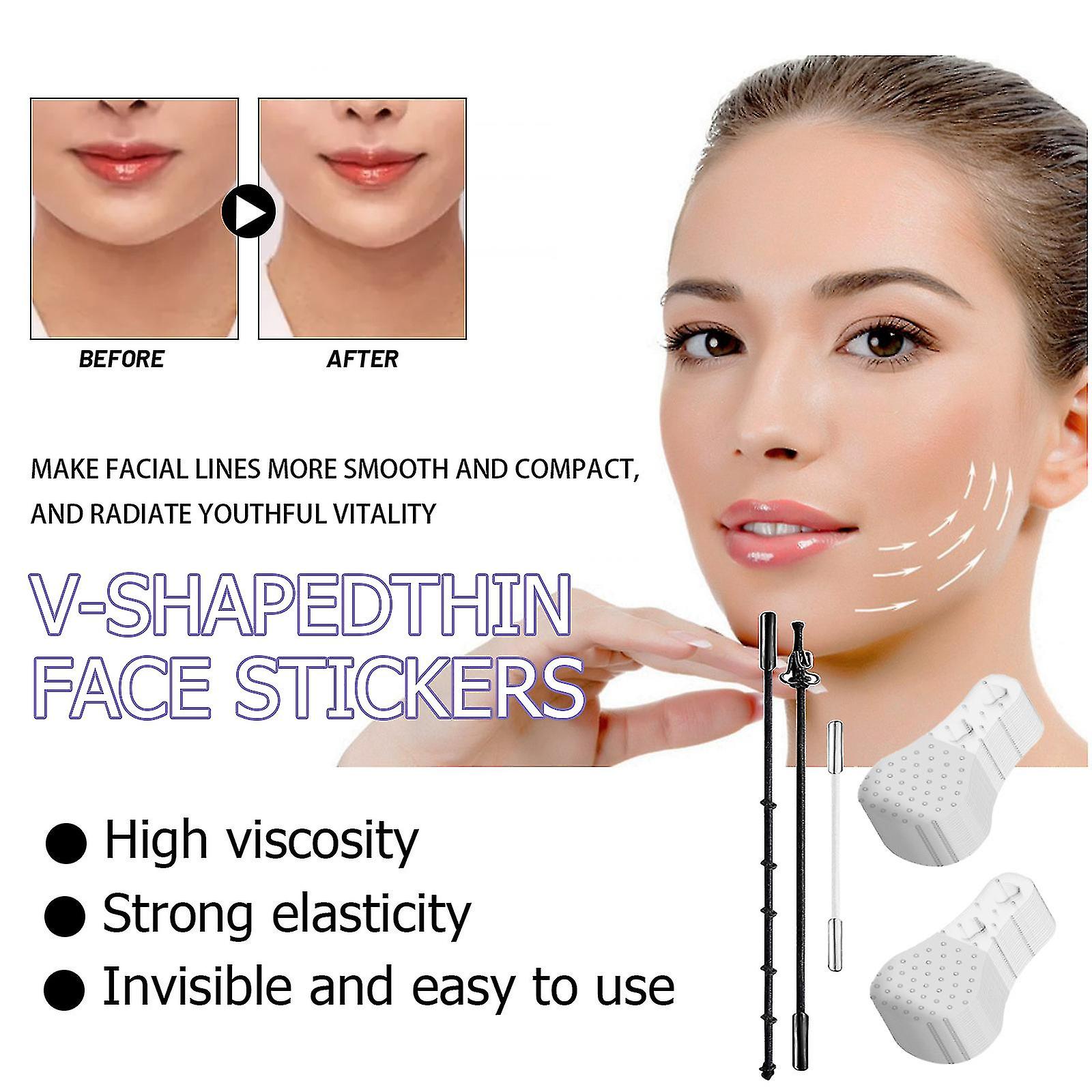 Eelhoe Face Invisible Lifting Stickers V Face Stickers Lifting Belt ...