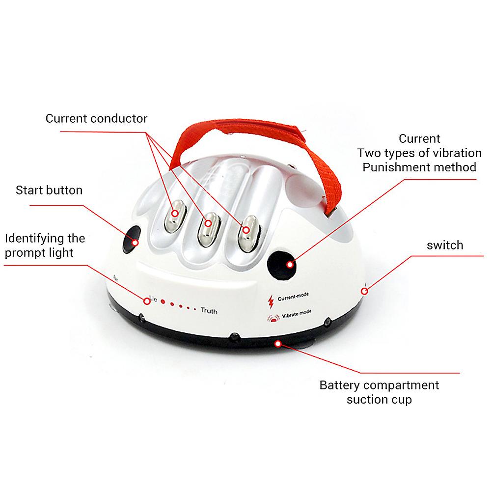Mini Lie Detector Adjustable Electric Shock Toy Truth Or Dare Funny ...