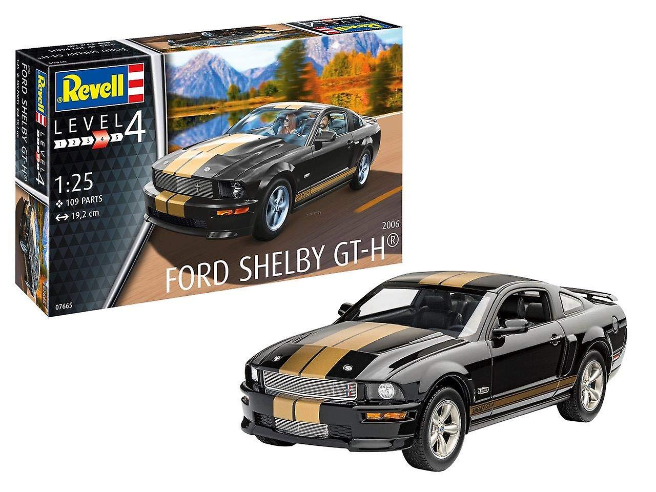 Revell 7665 1:25 Shelby GT-H (2006) Plastic Model Kit | Fruugo UK
