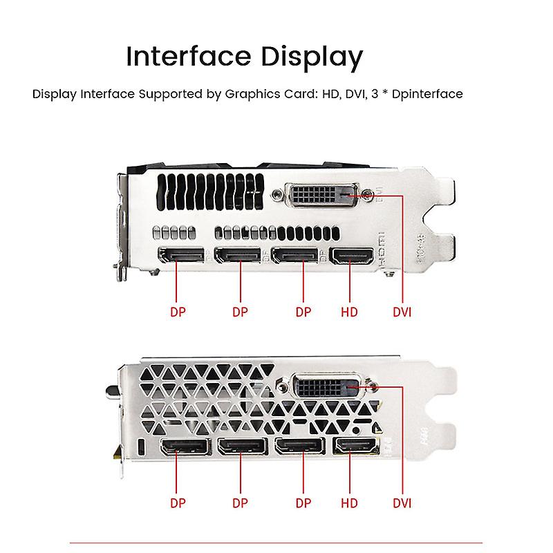 Rx580 8gb For Amd Game Graphics Card Ddr5 256bit 2048sp 1284m/8100mhz ...