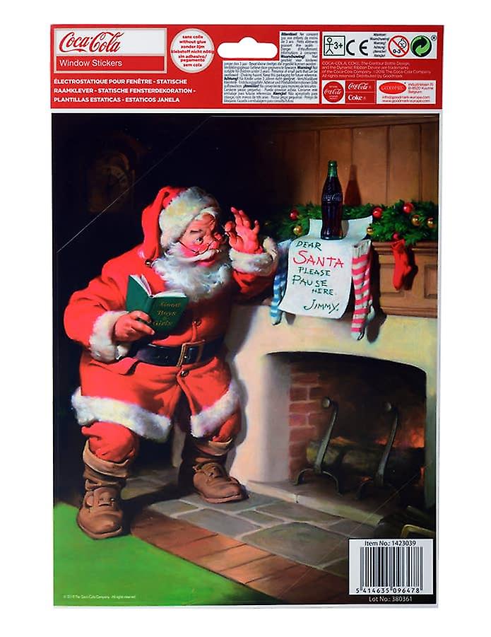 Coca-Cola Window Decorations 30 x 20 cm | Fruugo UK
