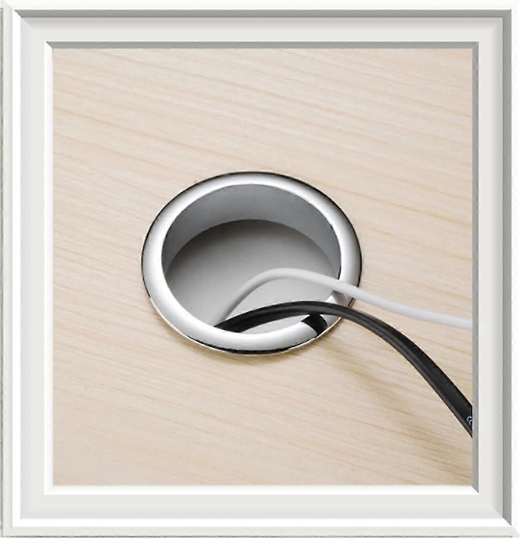 Cable Grommet Cover Metal Desk Cable Grommet 60mm - Decorative Ring for ...