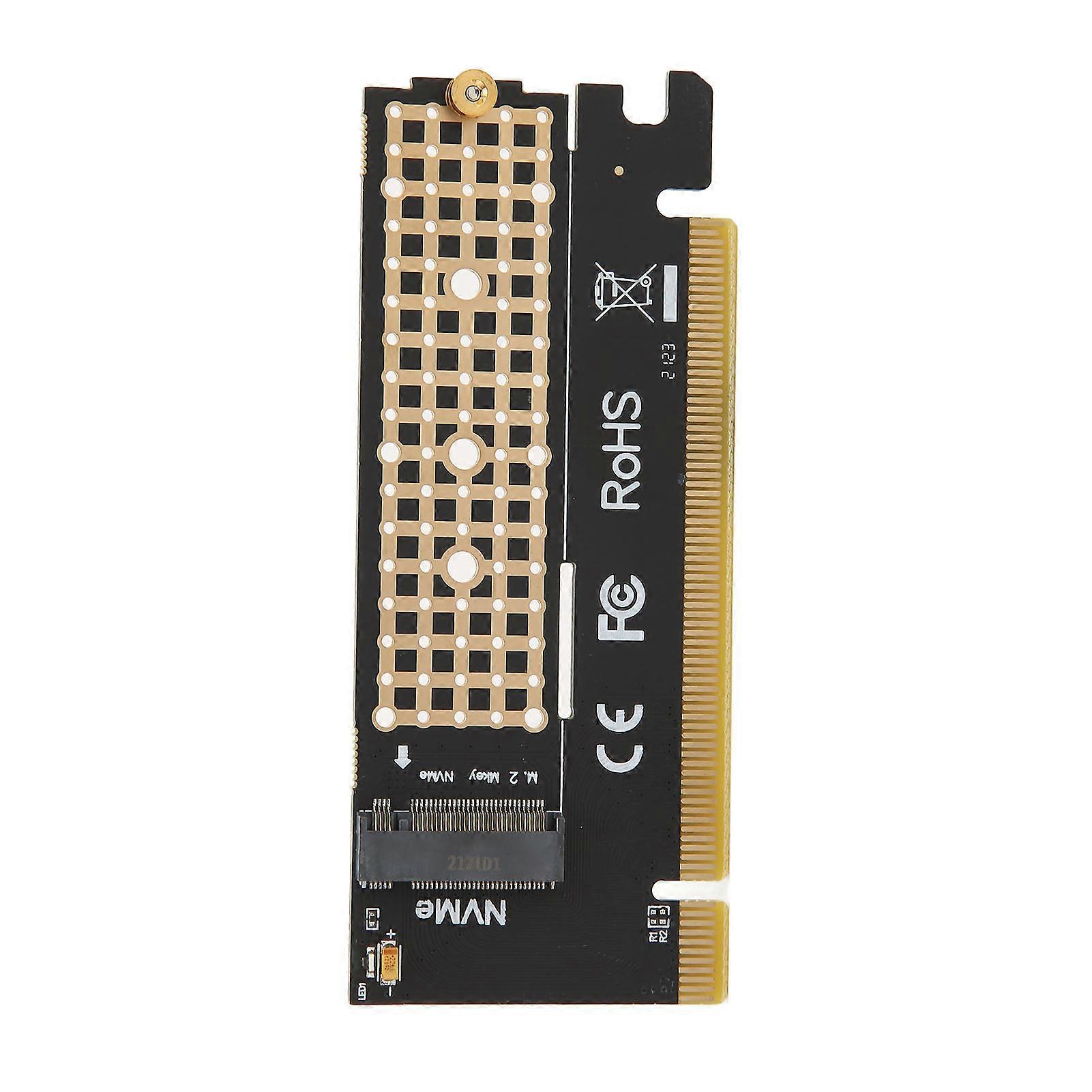 PCI to M.2 Card Plug and Play PCI Slot Installation M.2 NVME M Key SSD ...