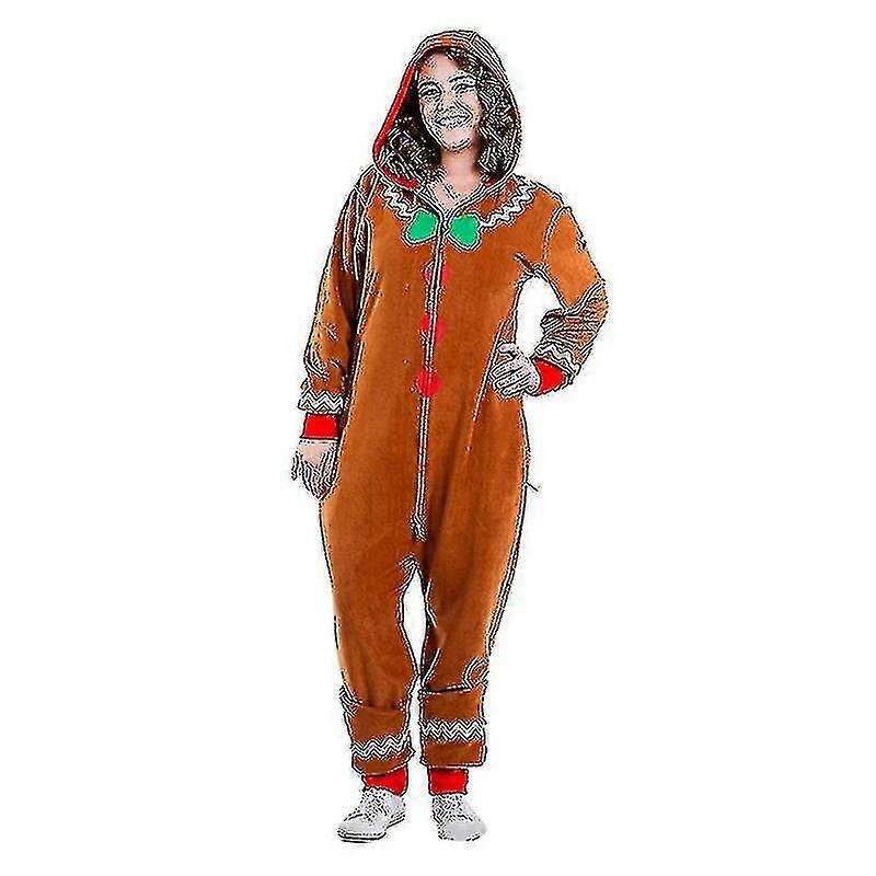 Men's Family Gingerbread Cozy Jumpsuit, Comfy Gingerbread Cozy ...
