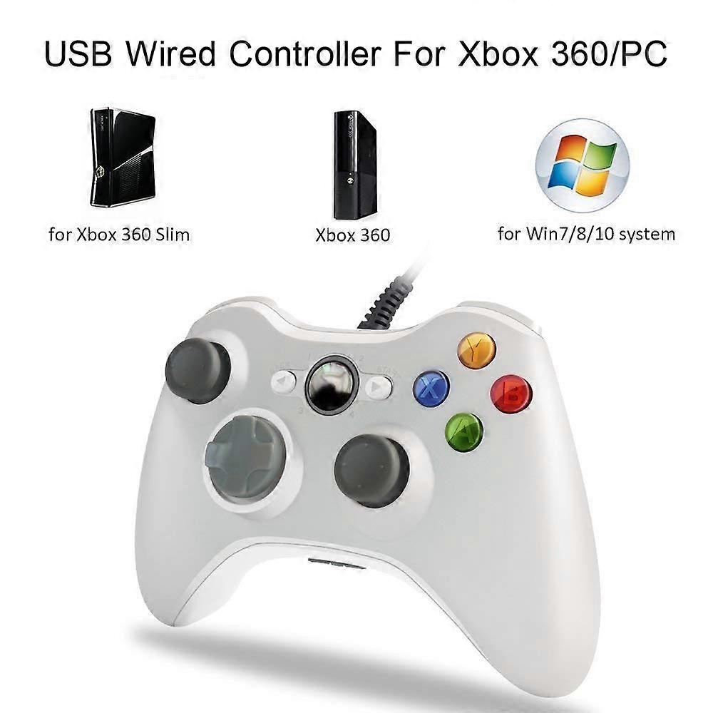 360 Usb Controller Xbox 360 Wired Controller And Xbox 360 Console